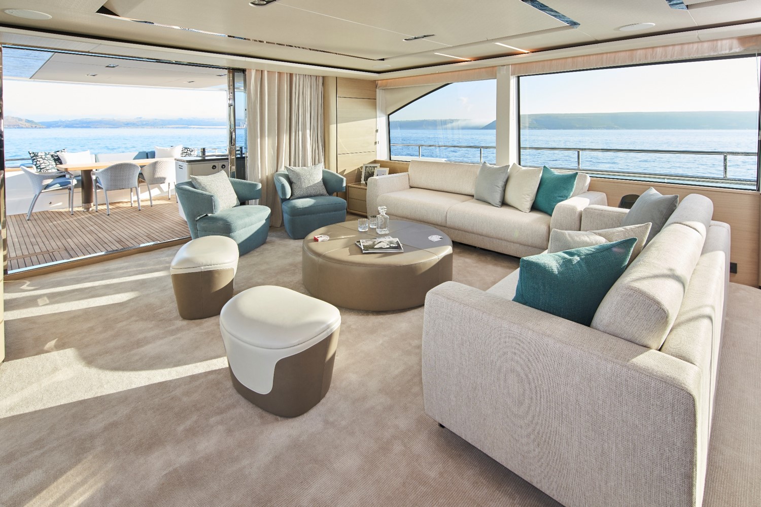 Eagerly awaited launch of first Princess 30M Superyacht — Yacht Charter ...